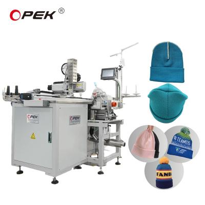 China High Speed 9inch Knitting Width 7 GG Overlock Sewing Machine for Knitted Winter Beanie Hat for sale