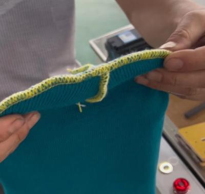Cina Alta velocità 9 pollici larghezza a maglia 7 GG Overlock macchina da cucire per cappello a maglia invernale a maglia in vendita