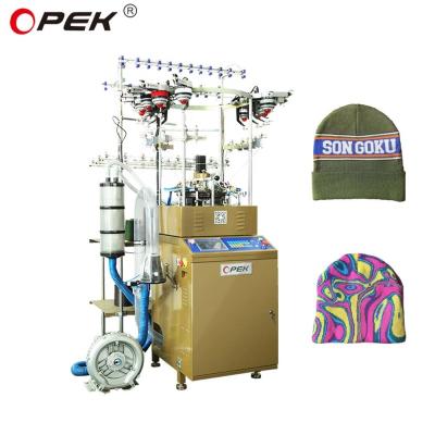 Cina Advanced Opek Computerized Jacquard Beanie and Scarf Knitting Machine con funzione automatica in vendita