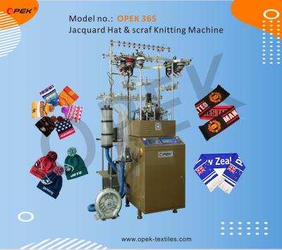 Cina Macchina ad alto tappo OPEK per cappelli e sciarpe a maglia Capacità 350 kg Metodo di maglia singola in vendita