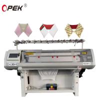 China 52 Inch Knitting Width Dual System Flat Sweater Knitting Machine with Automatic Function for sale