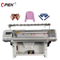 China 52 Inch Knitting Width Dual System Flat Sweater Knitting Machine with Automatic Function for sale