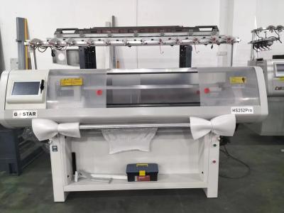 Cina 52 pollici larghezza a maglia doppio sistema maglia piatta macchina a maglia con funzione automatica in vendita