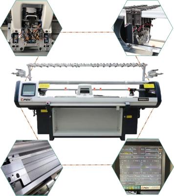 China Máquina de tricô de camisola OPEK Style 2 Sistema duplo de carroço único 2500*850*1600mm à venda