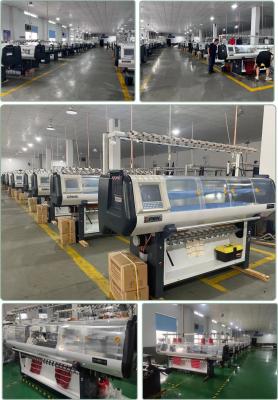 Cina Macchina di maglieria a maglia piatta computerizzata con velocità di 1,6 m/s e capacità di Jacquard in vendita