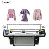 China 52 Inch Knitting Width Germany Needle Jacquard Flat Knitting Machine for Woolen Sweaters for sale