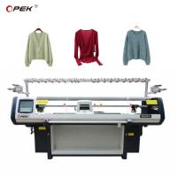 China Fully Jacquard Flat Knitting Machine Double System Computerized Sales for End Sweaters for sale