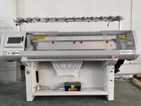 China Advanced 52 Inch Knitting Width Dual System Flat Knitting Machine for Sweater Collar for sale