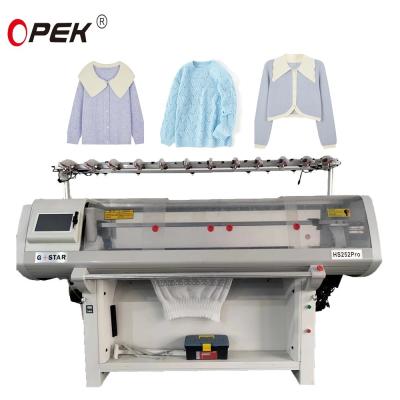 Cina Macchina di maglieria piatta a doppio sistema per la produzione di colletti da maglione in vendita