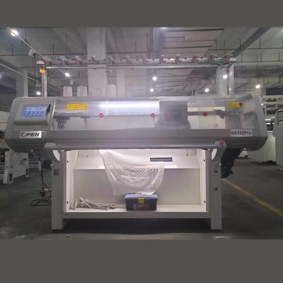 China Fully Jacquard Flat Knitting Machine 52 inch 36-100 inch all 12G 14G 16G Double System for sale