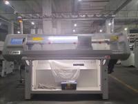 China 52 Inch Flat Collar Knitting Machine Featuring Double System and Computerized Control for sale