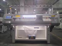 China 52 Inch Flat Collar Knitting Machine Featuring Double System and Computerized Control for sale