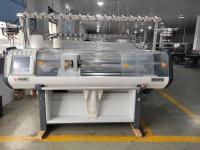 China 52 Inch Flat Collar Knitting Machine Featuring Double System and Computerized Control for sale