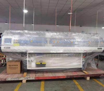 China Opeck Warp Knitting Style Flat Knitting Machine with 2600*1000*1650mm Specifications for sale