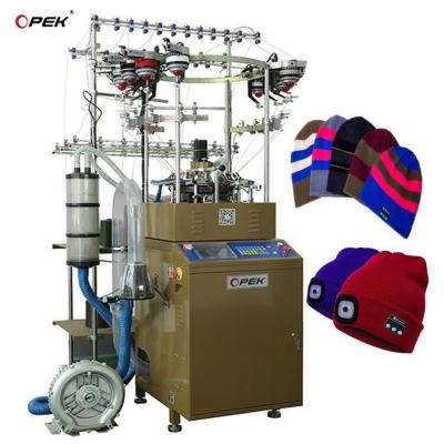 Cina Circular OPEK High Speed Completamente computerizzato Jacquard Cappelli invernali e sciarpe macchina da maglieria in vendita