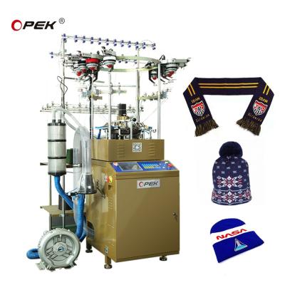 Cina Cappella macchine calzini Lot Cappello invernale macchina di tessitura con allarme completamente automatico in vendita