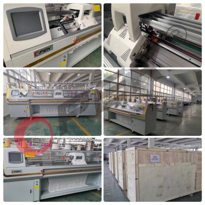 Cina 1 1 Sistema di carico Macchina di maglieria piatta computerizzata per lo stile di maglieria a polo in vendita