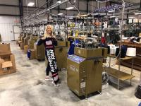 China Easy to Operate Circular Hat and Scarf Making Machine with Computerized Control for sale