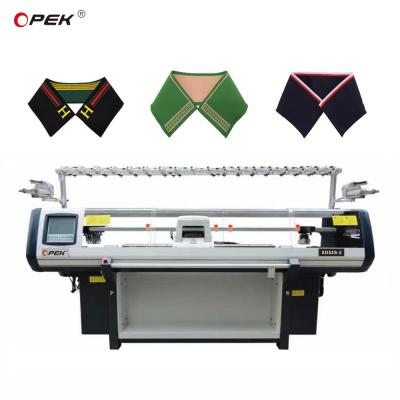 China Double System Computerized Flat Knitting Machine voor 72 inch breiwijdte kledingstukken Te koop