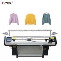 China Double System Computerized Flat Knitting Machine for 72 inch Knitting Width Garments for sale