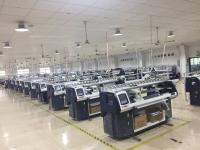 China Fabric Knitting 80 Inch Single Knitting Method Automatic Collar Flat Knitting Machine for sale