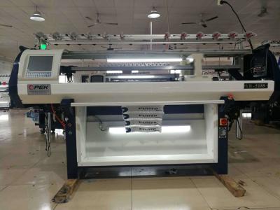 Cina Fabbrica di maglieria 80 pollici metodo di maglieria singola macchina di maglieria piatta a colletto automatico in vendita