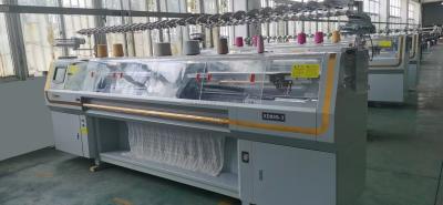 China Vollständig computergestützte 80 Zoll 3-System Flat Pullover Strickmaschine für Ihren Nutzen zu verkaufen
