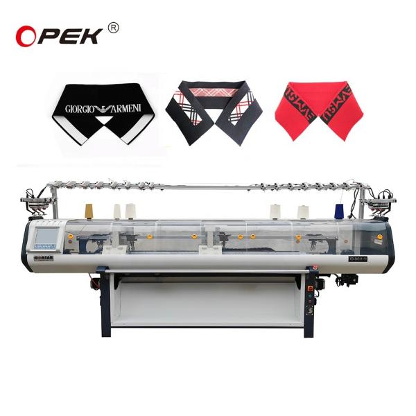 Quality OPEK Fully Jacquard High Speed Four System Sweater Knitting Machine Function for sale