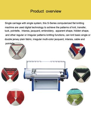 China 72 Inch Fully Automatic Sweater Knitting Machine with Computerized Jacquard System for sale