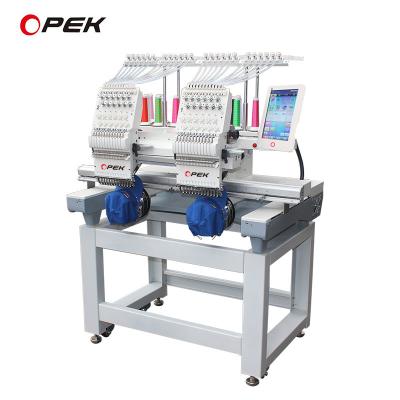 China Multi-functional 450W Embroidery Machine for Hat Cap T-shirt Garment in Flat Design for sale