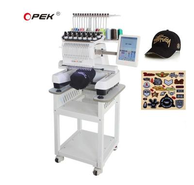 China Opek Single Head 12/15 Agujas Capa de computadora Máquina de bordado casero para alfombras y jeans en venta