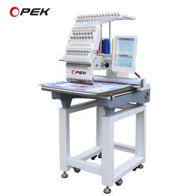 China Opek Single Head 12/15 Agujas Capa de computadora Máquina de bordado casero para alfombras y jeans en venta