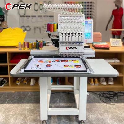 China Opek Single Head 12/15 Agujas Capa de computadora Máquina de bordado casero para alfombras y jeans en venta