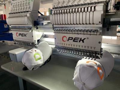 China Opek Single Head 12/15 Agujas Capa de computadora Máquina de bordado casero para alfombras y jeans en venta