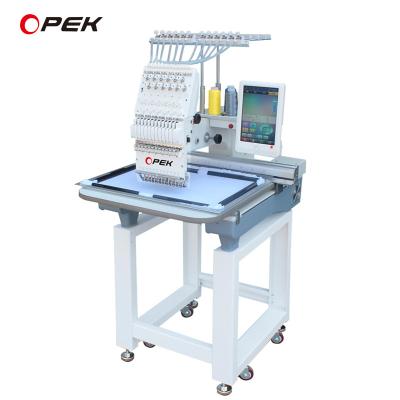 China Computerized Opek Single Head Multi Needles Embroidery Machine with Max Speed 850RPM for sale