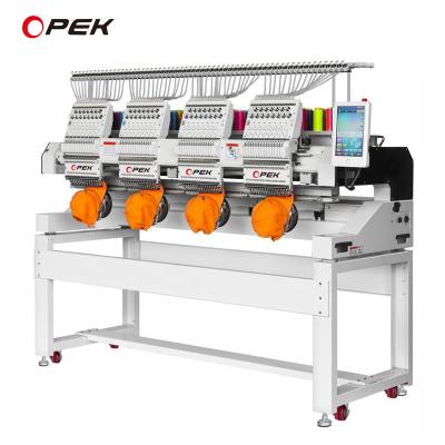 China accuracy Automatic Color Change and Trimmer Computer Embroidery Machine with 4 Heads for sale