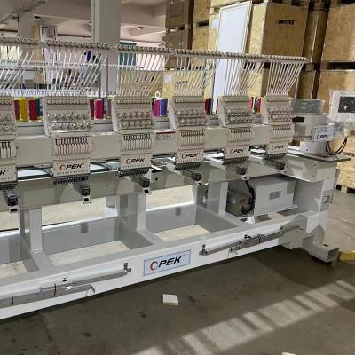 Chine 500*1200 Taille de table de travail Machine de broderie commerciale avec fonctionnement informatisé à vendre