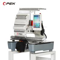 China Language 14 Languages Support OPEK Single Head Computerized Embroidery Machine for Home for sale