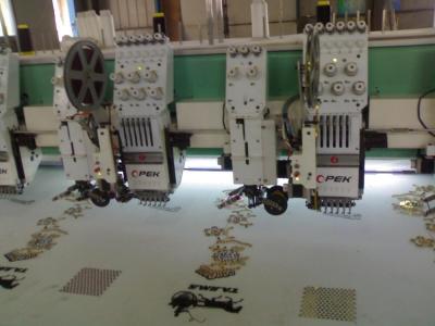 Cina 12/15 Aghi 6 Macchina per ricamo a testa con certificato ISO/CE/ETL in vendita