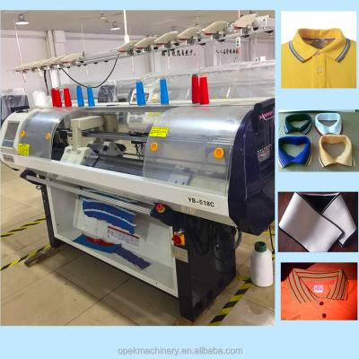China 1.2m/S Flat Knitting Machine Sinker Double Knitting voor een soepele werking Te koop