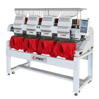 China 4 Head 3 2 Single Head Computerized Cap Embroidery Machine with change Automatic color for sale