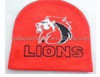 China Opek Seamless Knitting Hat and Beanie Machine with Fully Computerized Control System for sale