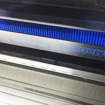 China Eenvoudig draagbare drie-systeem platte kraag brei-machine voor Jacquard trui 80 inch Te koop