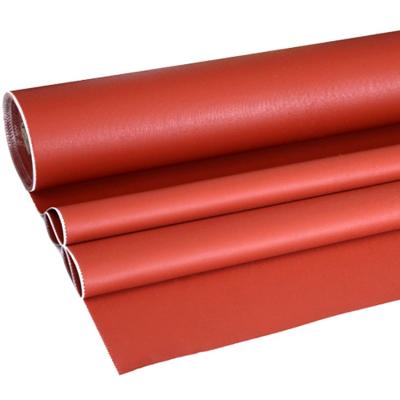 China 280gsm one side plain weave high temperature resistant silicone rubber coated fiberglass fabric roll for sale