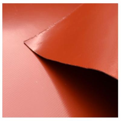 China Manufacturer High Temperature Colored Silicone Coated Industrial Fiberglass Fabric Reinforced Glass Fiber for sale
