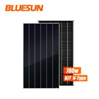 Quality Bluesun HJT Manufacture Bifacial Shingled Solar Power Panel 700W 690W 680W for sale