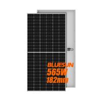 Quality Bluesun Hot-selling Half Cut 550 Watts 560 Watts 565 Watts Solar Panels Kit for for sale