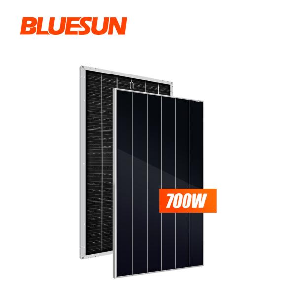 Quality Bluesun 700W Solar Panel Kits 15KW High Efficiency Mono PV 670W 550W 455W Cell Solar Panels 425 Watt for sale