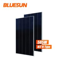 Quality Nigeria Stock Bluesun Hot Sale Solar Panels Hjt Solar Panels 500w 550w 585w Home for sale