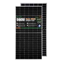 Quality Bifacial Solar Panels TopCon 580w 590w Price of Photovoltaic Solar Panels for sale